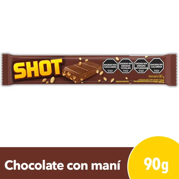 Shot Chocolate Con Maní 90gr – Casa Omar y Nietos